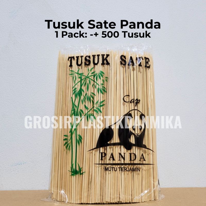 Jual Tusuk Sate Panda Import 21cm (Ready) | Shopee Indonesia