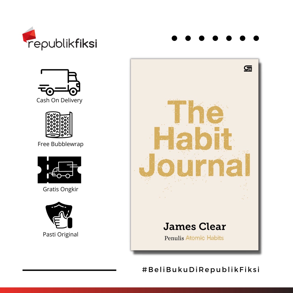 Jual Buku The Habit Journal - James Clear - Gramedia | Shopee Indonesia