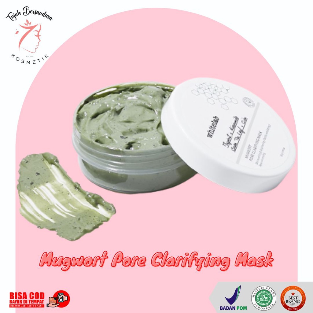 Jual Whitelab Mugwort Pore Clarifying Mask - Masker Pori Pori Kecil ...