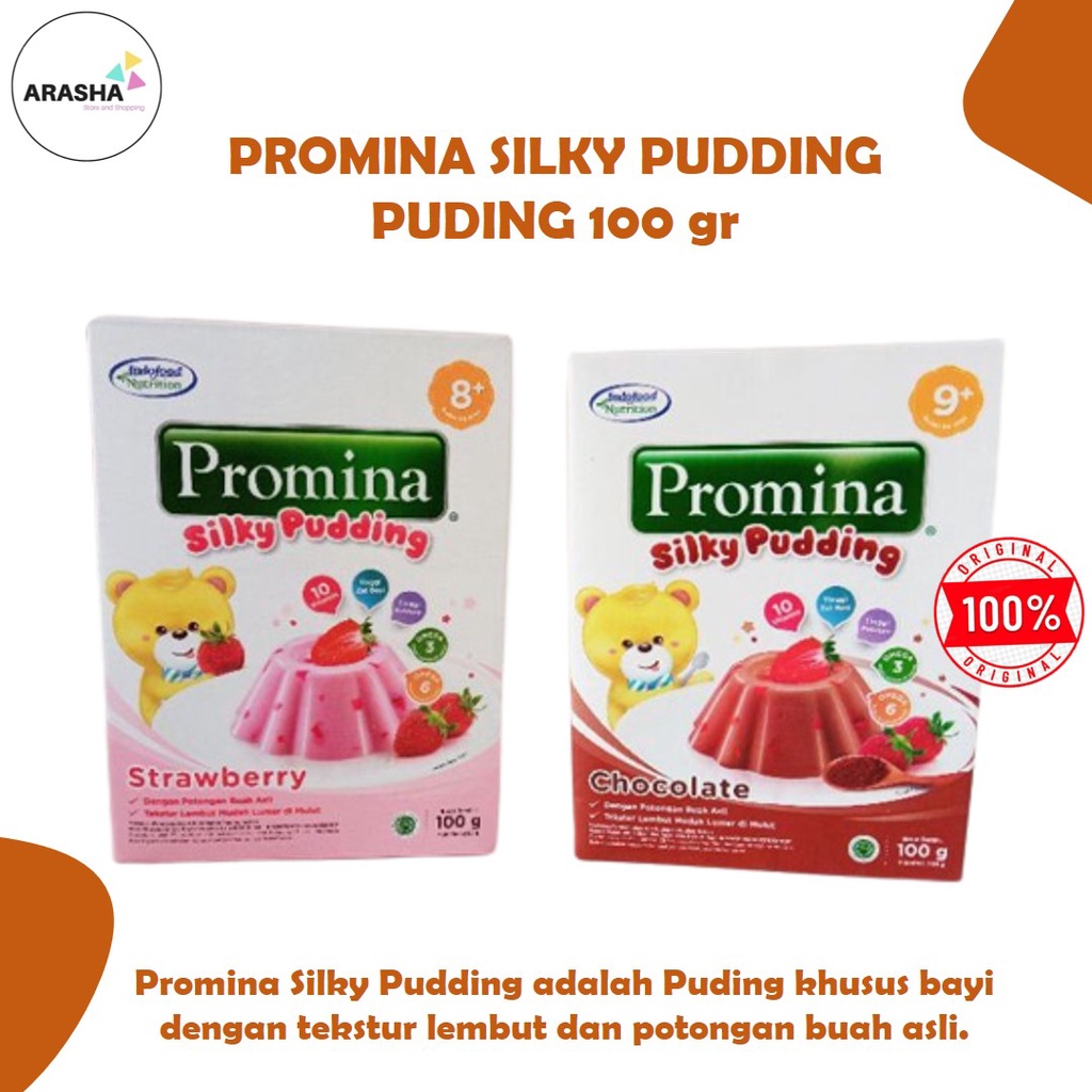 Jual PROMINA SILKY PUDDING PUDING 100 gr - Makanan Pendamping ASI ...