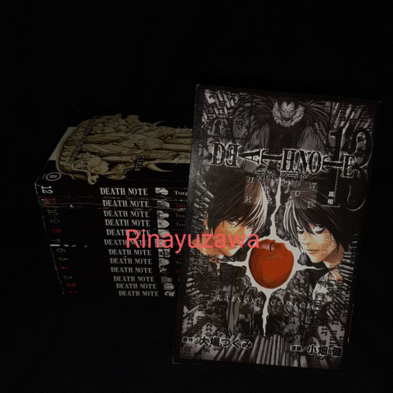 Jual Komik Bekas Deathnote 1-12 Tamat by Tsugumi Ohba & Takeshi Obata ( death note ) | Shopee ...