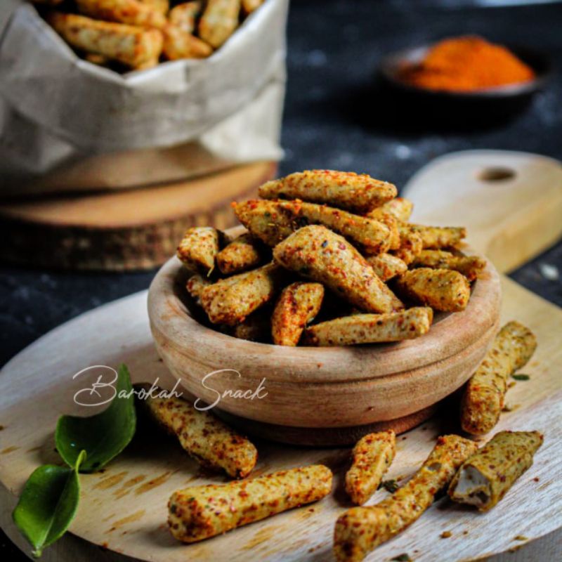 Jual Aneka Cemilan Basreng Daun Jeruk Pedas Kiloan 250 Gram Rasa ...