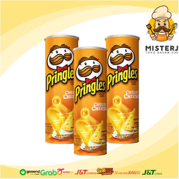 Jual Pringles Cheesy Cheese | 107 Gram | Shopee Indonesia