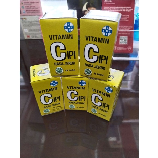 Jual Vitamin C IPI Hisap Rasa Jeruk Isi 45Tablet | Shopee Indonesia