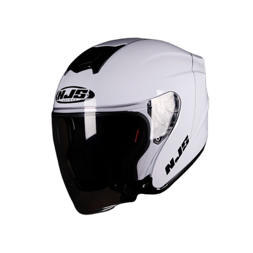 Jual HELM NJS KAIROZ HALF FACE KAIROS POLOS STANDARD SNI | Shopee Indonesia