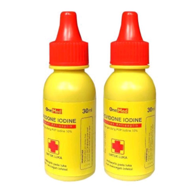 Jual Povidone iodine obat luka antiseptik Betadine onemed isi 30ml ...