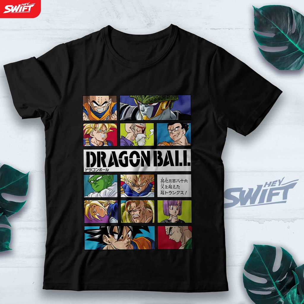 Jual KAOS Dragon Ball Z Cell Saga Goku Vegeta Cell Gohan Piccolo ...