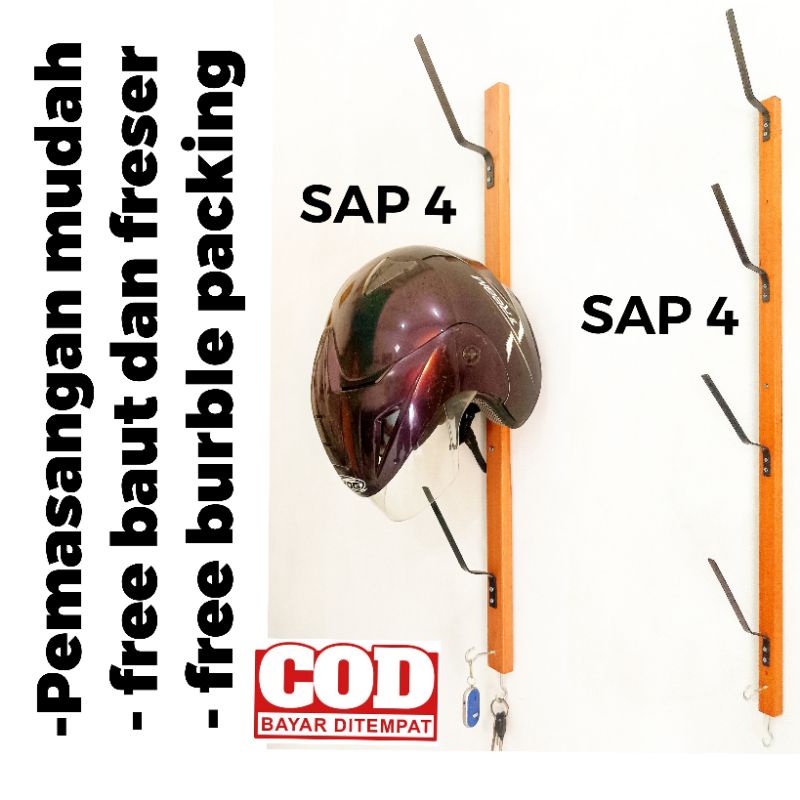 Jual Rak helm sap ,tempat helm | Shopee Indonesia