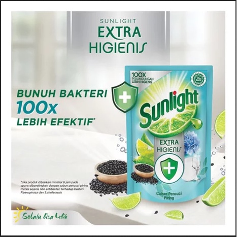 Jual Sunlight Pencuci Piring Jeruk Nipis & Habbatussauda Extra Higienis 460ml | Shopee Indonesia
