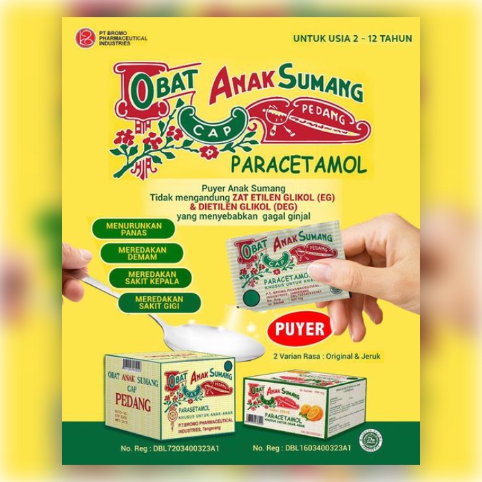 Jual Cap Pedang Obat Anak Sumang - Obat Puyer | Shopee Indonesia