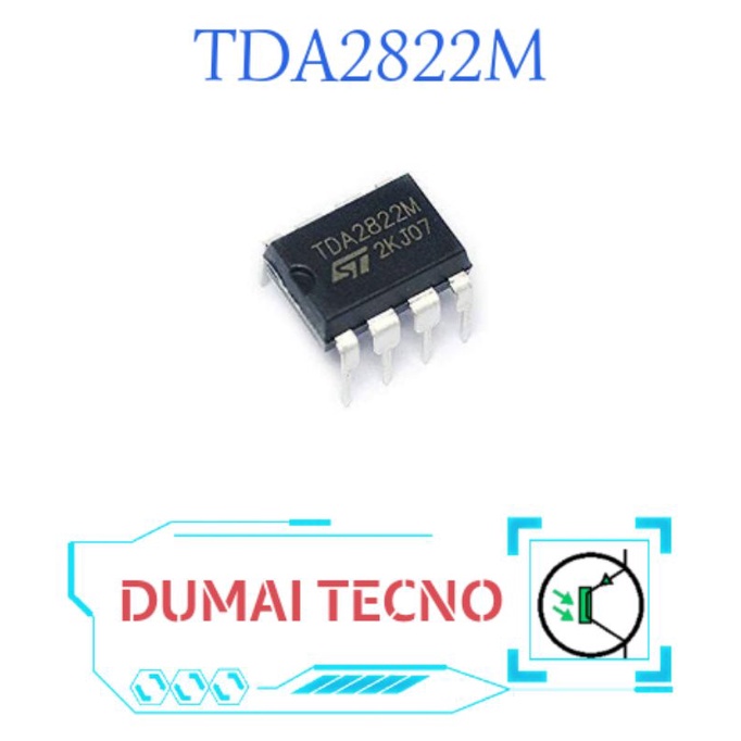 Jual TDA2822M TDA2822 M TDA 2822M TDA 2822 M | Shopee Indonesia