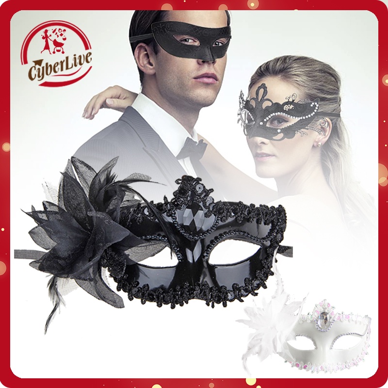 Jual Topeng Pesta Venetian Masquerade Party Mask Topeng Pria / Topeng ...