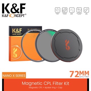 Jual KNF Concept 72mm Magnetic Nano-X CPL Filter K&F Concept | Shopee ...