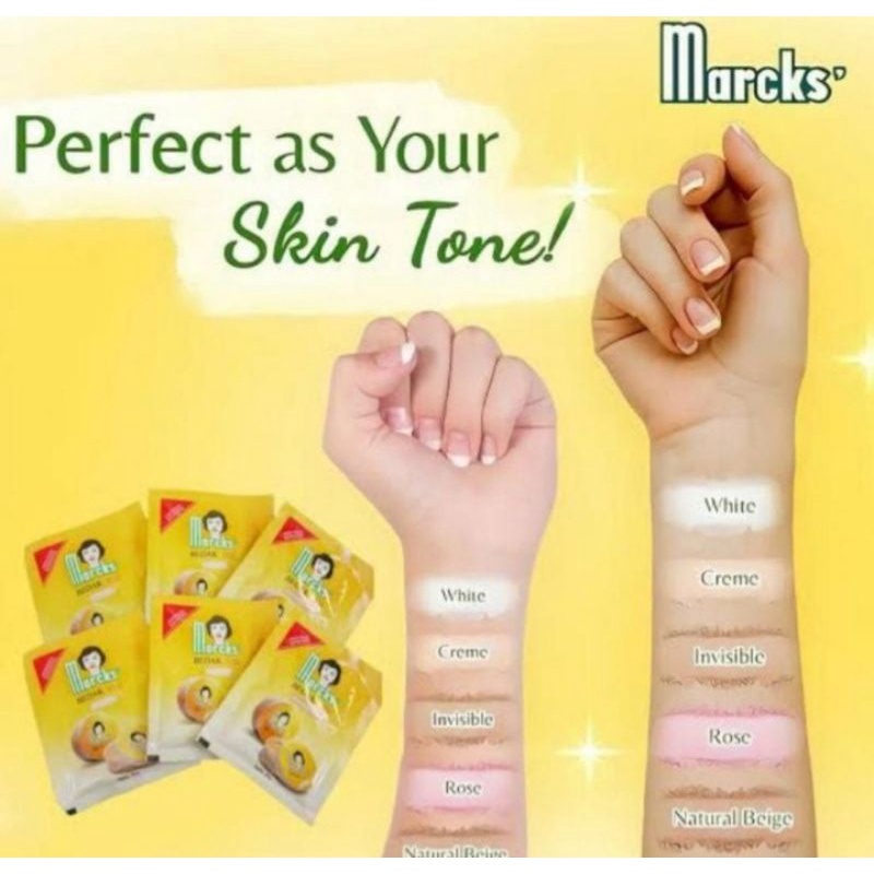 Jual Bedak Marcks Tabur Sachet 20gr Original | Shopee Indonesia