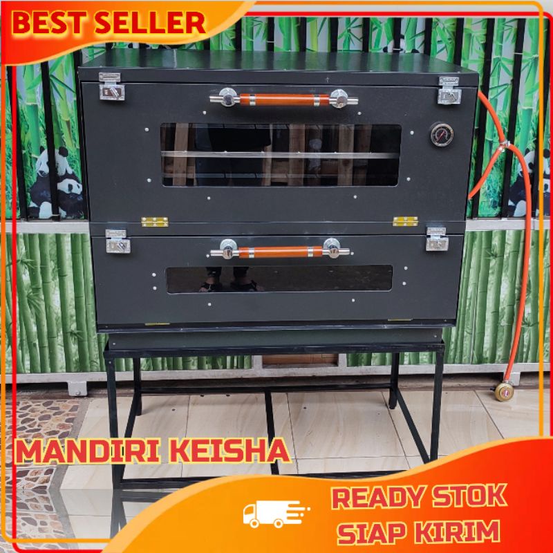 Jual OVEN GAS GALVANIS DOFF (COLOUR BOND) UKURAN 90X55X70 | Shopee ...