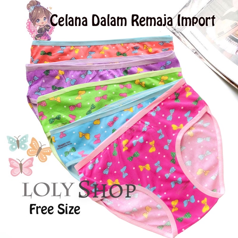 Jual Celana Dalam Wanita Remaja Import | Shopee Indonesia