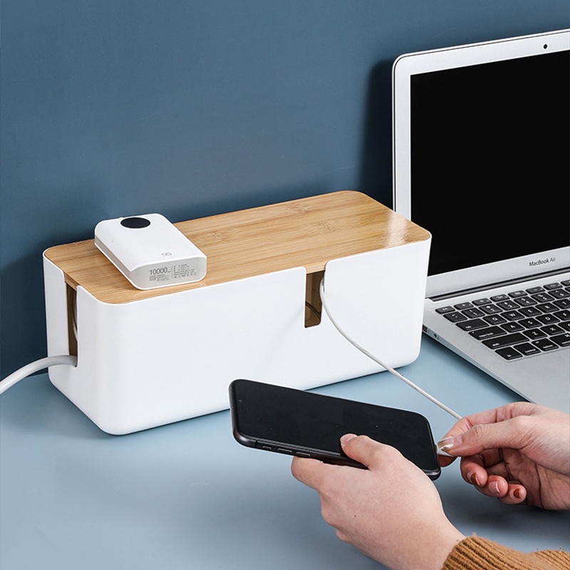 Jual Starlight Kabel Kotak Organizer Box Perapih Cable Pengaman Stop ...