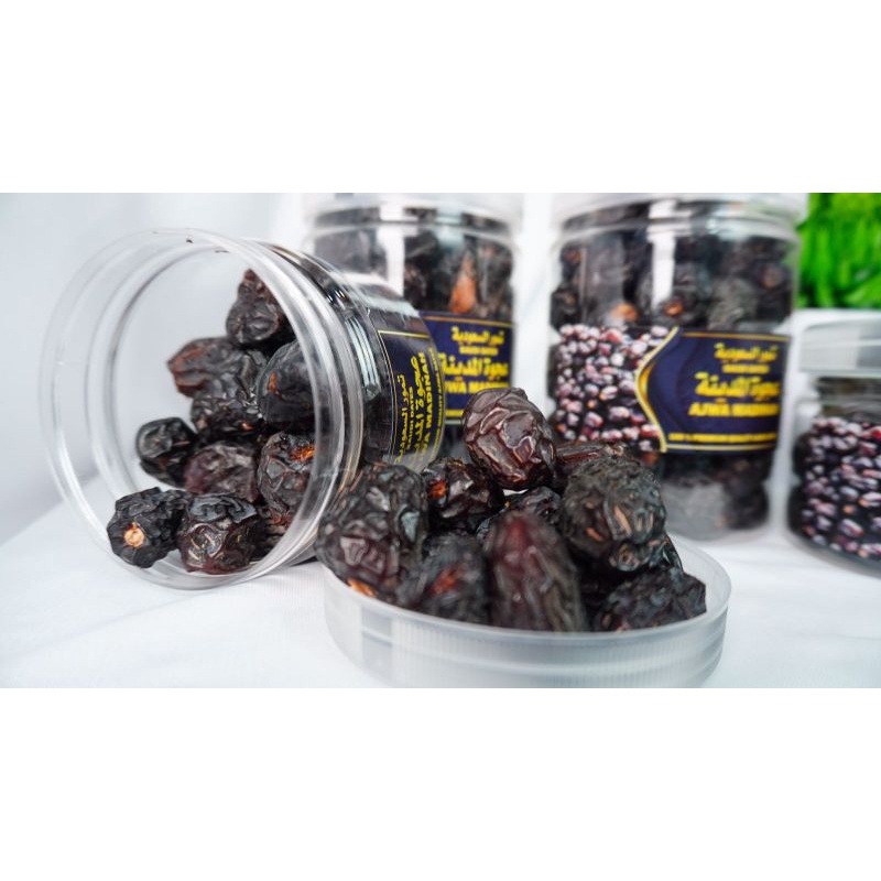 Jual Kurma Ajwa 500 GRAM Asli Madinah / Kurma Nabi Ajwa Premium ...