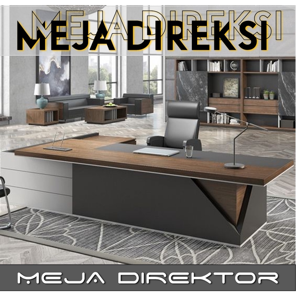 Jual Meja Direksi Meja Direktur Meja Boss Executive Style Premium ...