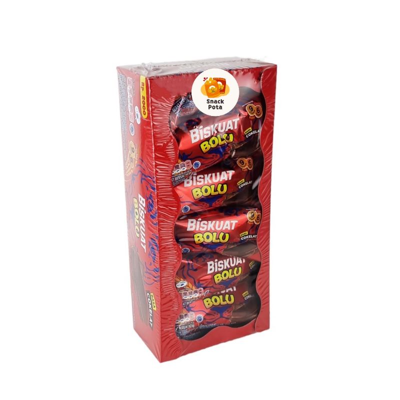 Jual Biskuat Bolu Cokelat Box - 12 bks x 16 gr | Shopee Indonesia