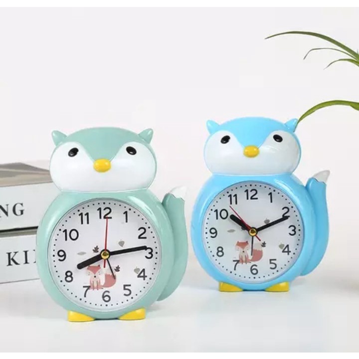 Jual Jam Weker/ Jam Beker/ Jam Beker Meja Motif Tupai (0424063 ...