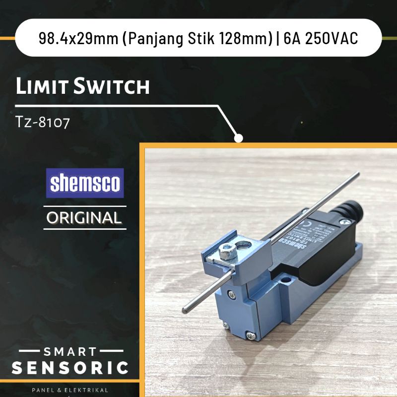 Jual Shemsco TZ-8107 Limit Switch Spring Kontak NO NC Setara D4V-8107Z Omron | Shopee Indonesia