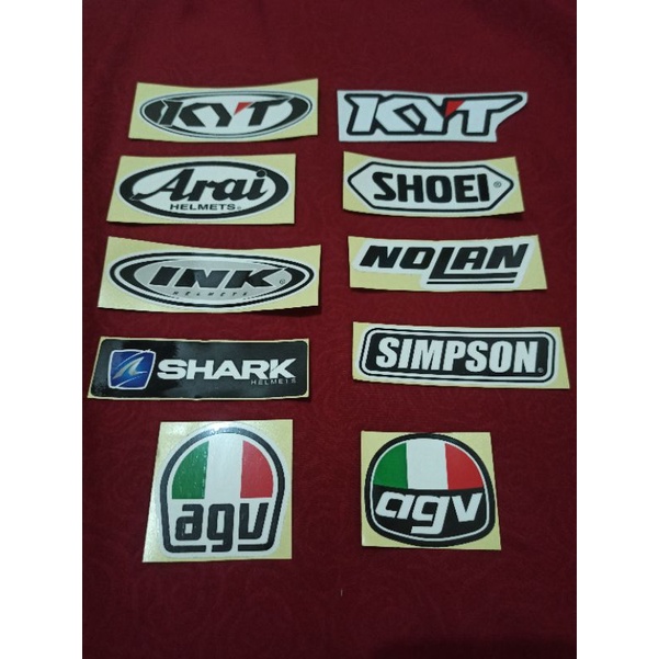 Jual Sticker Helm print cut | Shopee Indonesia