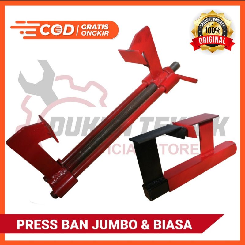 Jual Paket alat press ban biasa dan alat press ban jumbo alat buka ban ...