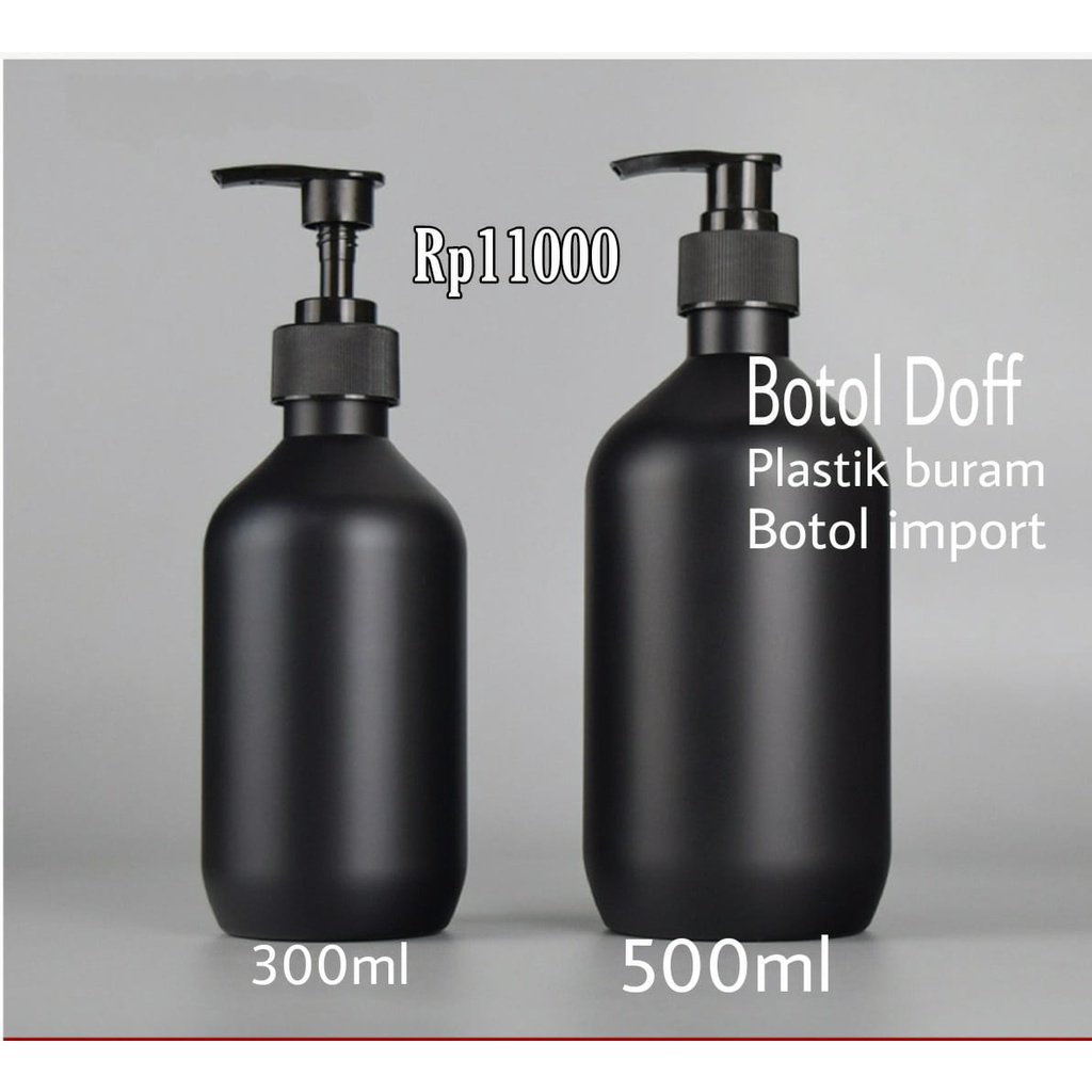 Jual Botol Import Botol plastik Doff Botol Skincare Import Botol lotion ...