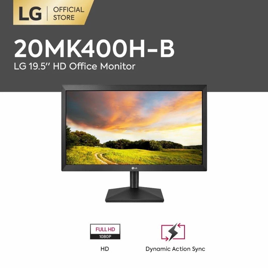 Jual MONITOR LED LG 20 20MK400H 19,5 INCH HDMI VGA | Shopee Indonesia