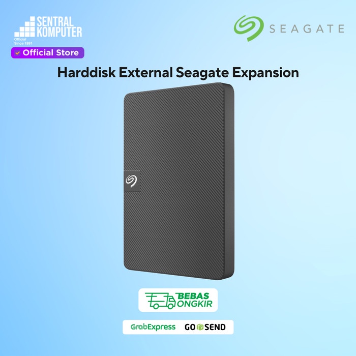 Jual Seagate Expansion Hardisk Eksternal 1TB 2TB - Hitam | Shopee Indonesia