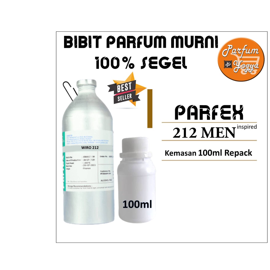 Jual BIBIT PARFUM MURNI PARFEX 212 MEN 100 ML | REPACK | WIRO | Shopee ...