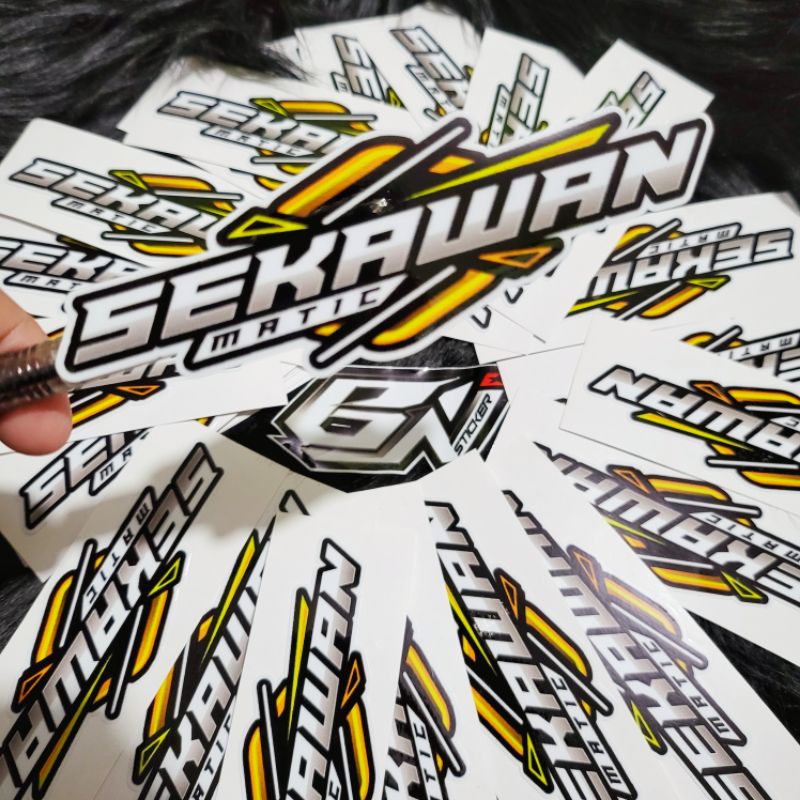 Jual stiker viral sticker sekawan matic | Shopee Indonesia