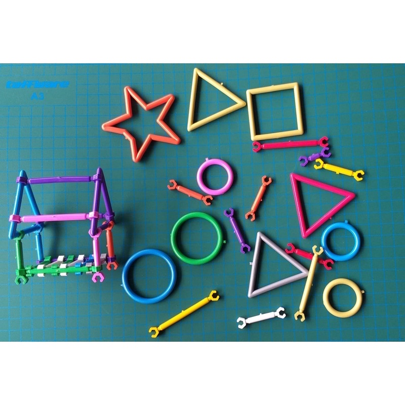 Jual Mainan meronce geometri edukatif puzzle lego kemasan 1kg | Shopee ...