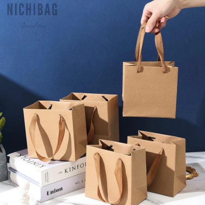 Jual PAPER BAG KHAKI SUPER PREMIUM | PAPER BAG WEDDING | PAPER BAG ...