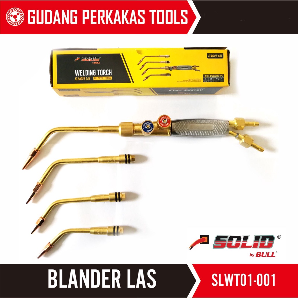 Jual Bull SOLID Blander Las / welding torch model gloor SLWT001 ...