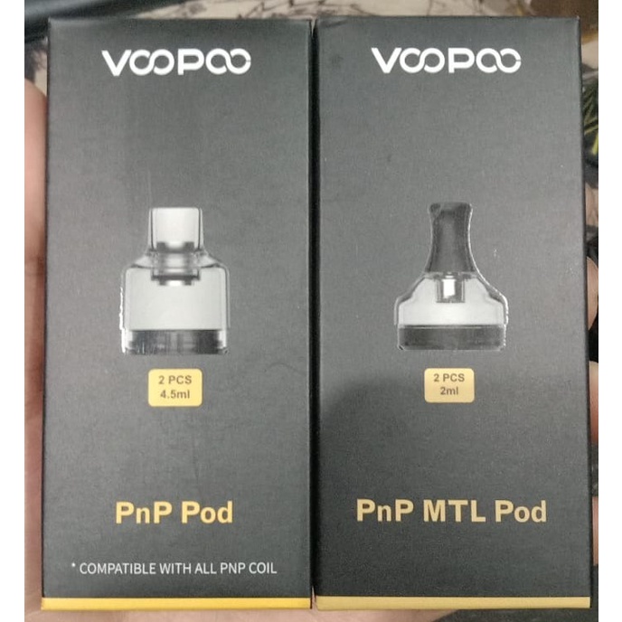 Jual Voopoo PnP Pod Cartridge PnP MTL Pod Tank Authentic - MTL 2ml ...