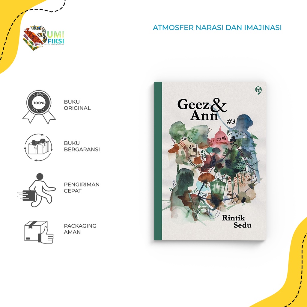 Jual Novel - Geez & Ann #3 - Rintik Sedu - Gagasmedia - Bumifiksi ...