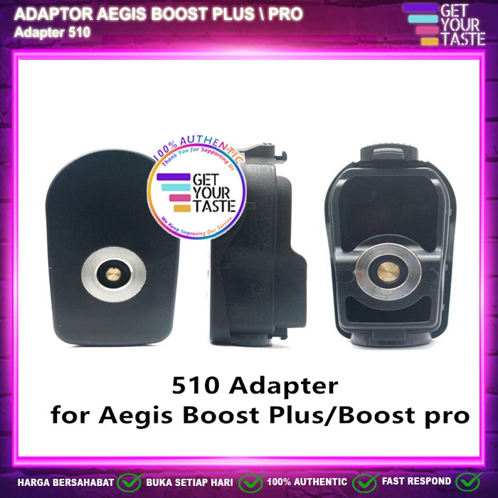 Jual Adaptor 510 for Aegis Boost Pro / Plus Authentic Adapter RDA RTA ...