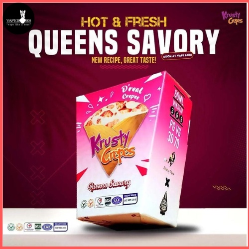 Jual Java Juice Krusty Crepes V5 Queens Savory 60ml | Shopee Indonesia