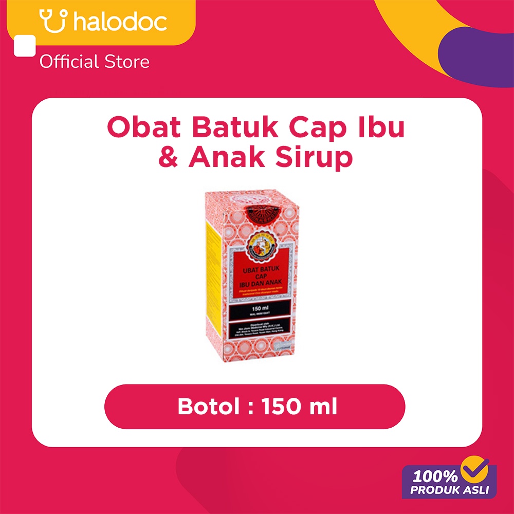 Jual Obat Batuk Cap Ibu & Anak Sirup 150 ml | Shopee Indonesia