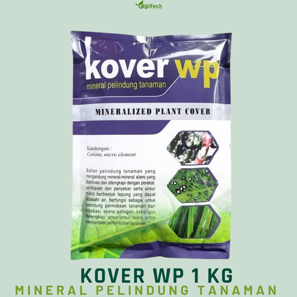 Jual PUPUK KOVER WP 1 KG MINERAL SILIKA PELINDUNG TANAMAN KOVERWP DEPTAN | Shopee Indonesia