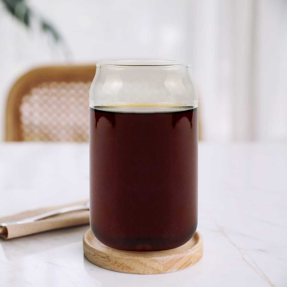 Jual ONE TWO CUPS GELAS MINUMAN KALENG CAN SHAPE GLASS 400ML KOPI TEH ...