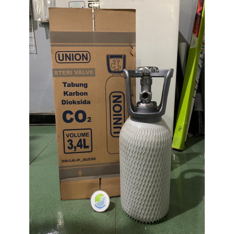 Jual Tabung CO2 + Isi CO2 2Kg Aquascape Baru Tabung Besi 2 kg | Shopee ...