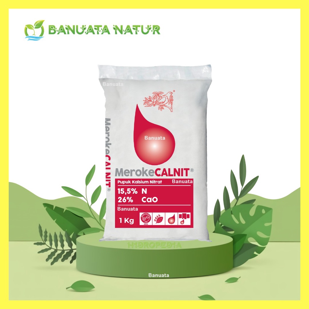 Jual Pupuk Meroke CALNIT Isi 1 Kg Berkualitas - Banuata | Shopee Indonesia