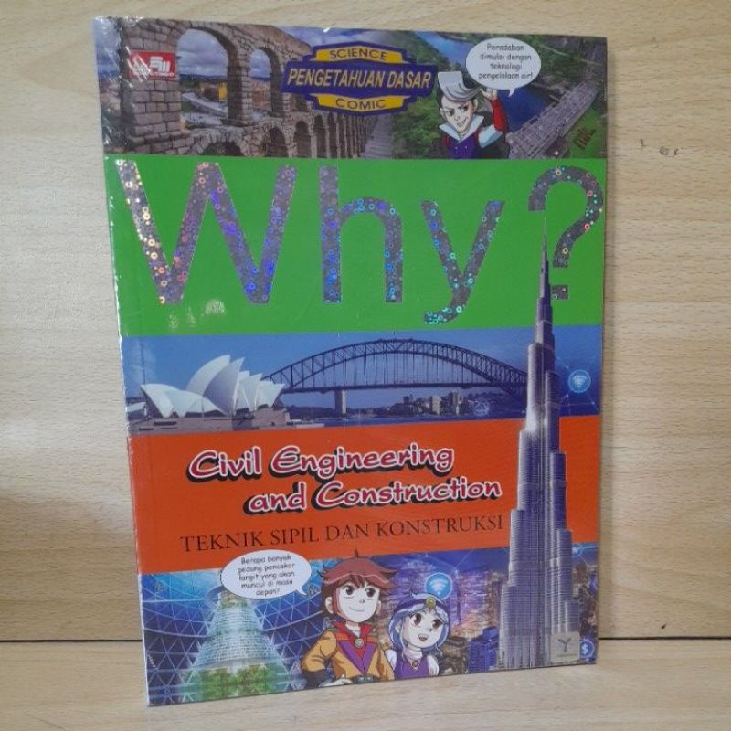 Jual komik Pendidikan WHY TEKNIK SIPIL dan KONSTRUKSI. | Shopee Indonesia