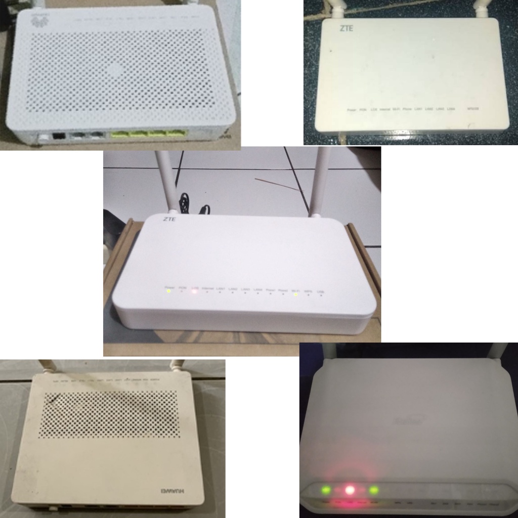 Jual Modem ONT Zte Huawei Fiberhome ada minusnya | Shopee Indonesia