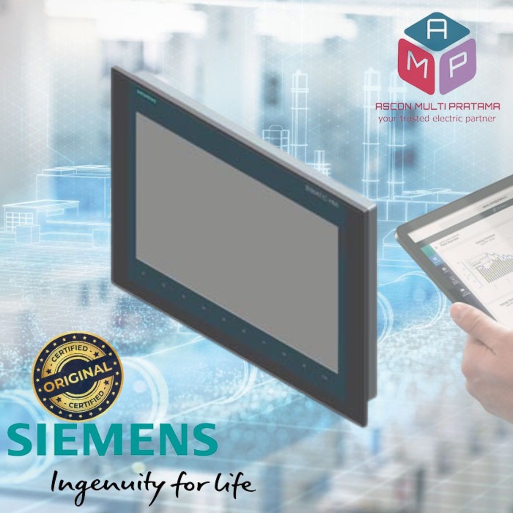 Jual SIEMENS HMI, KTP1200 Basic DP, 6AV2123-2MA03-0AX0 | Shopee Indonesia