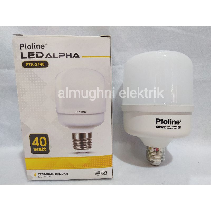Jual LAMPU LED CAPSULE PIOLINE 40 WATT/led alpha pioline 40 w KWALITAS SNI | Shopee Indonesia