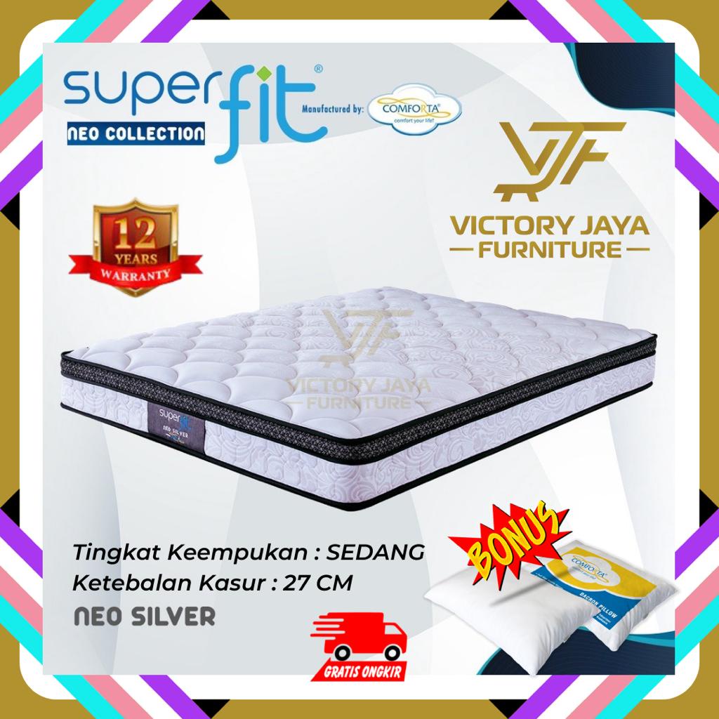 Jual Kasur Spring Bed Comforta Superfit Neo Silver (Hanya Kasur ...